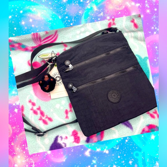 Kipling | Bags | Kipling Crossbody Black New With Tags | Poshmark